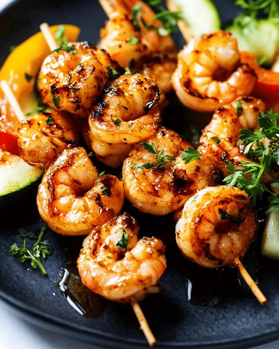 Shrimp Skewers Drenched in Wagyu Fat - carnivore diet recipes
