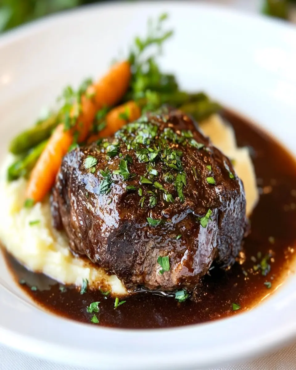 slow-roasted beef cheeks